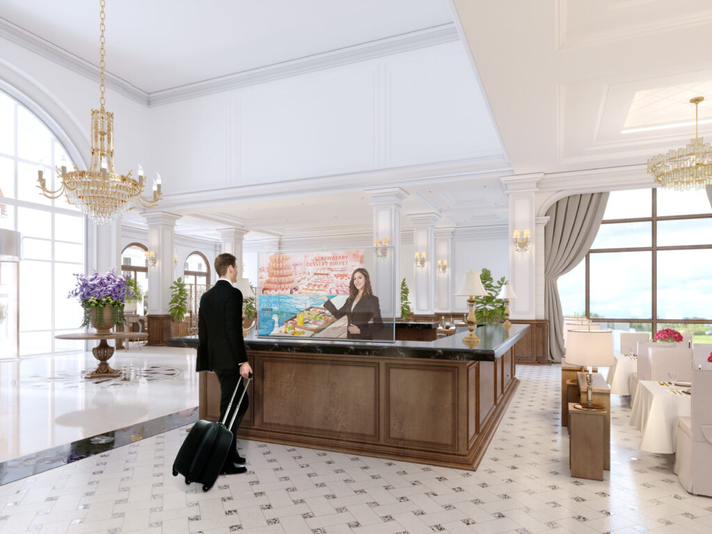 Interactive Hospitality TV Monitors | Hotel Digital Signage Solutions